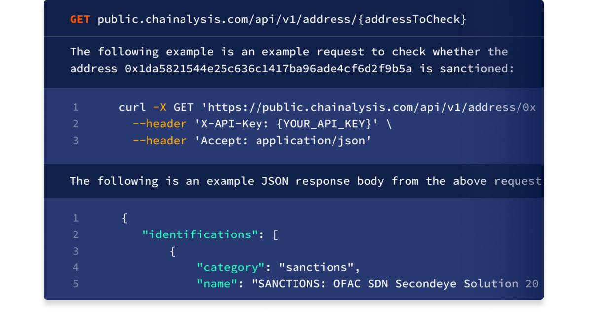 Free Crypto Sanctions Screening Tools - Chainalysis