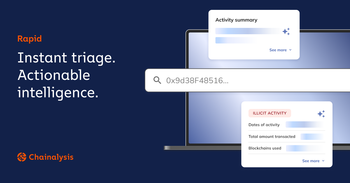 Rapid Crypto Triage Solution - Chainalysis